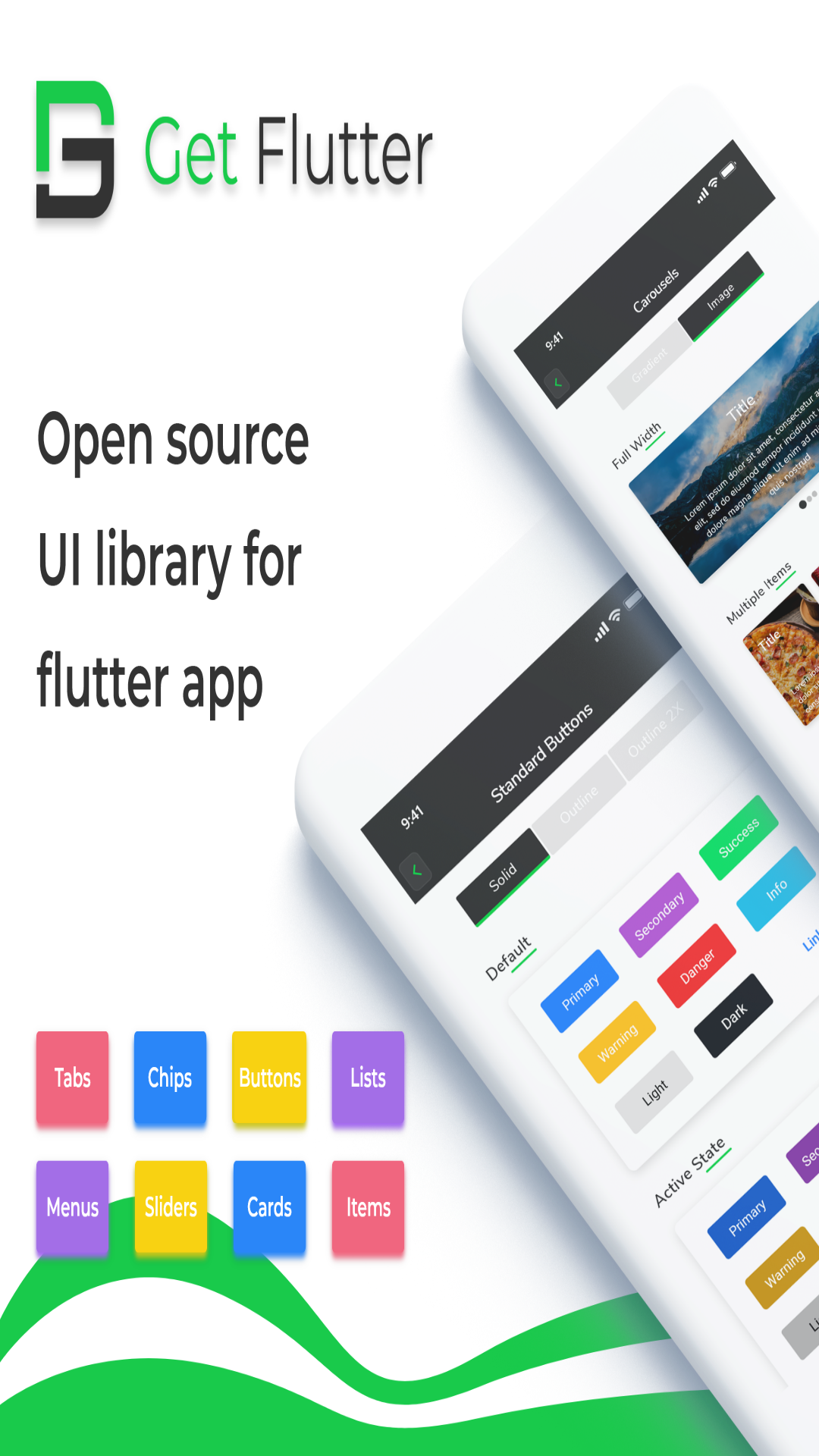 Getflutter A Flutter Open Source Ui Library Its All Widgets 1307
